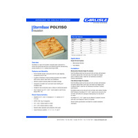 StormBase Polyiso Product Data Sheet PDS