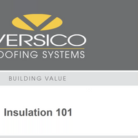 Versico Training Webinars Insulation 101