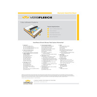 VersiFleece Fully Adhered 25- and 30-year Warranty Submittal Sheet