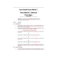 FleeceBACK EPDM and Sure-White EPDM Adhered Form Spec