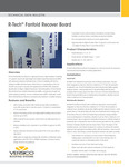 RTech Fanfold Recover Board Technical Data Bulletin TDB