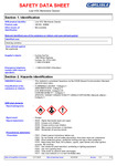 Low VOC Membrane Cleaner SDS