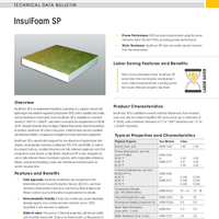 InsulFoam SP Technical Data Bulletin TDB