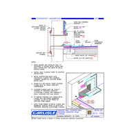 AFX-18A Through-wall Scupper with Pressure-sensitive EPDM Flashing