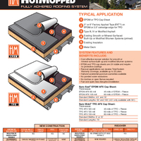 HotMopped Fully Adhered System Sheet