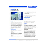 R-Tech Fanfold Recover Board Product Data Sheet PDS