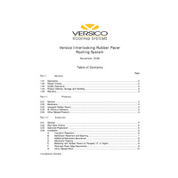 Versico Interlocking Rubber Walkway Paver Ballasted System