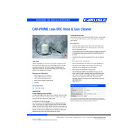 CAVPRIME LowVOC Hose Gun Cleaner PDS