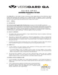 VersiGard QuickApplied QA Adhered Guide Specification