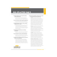 Versico Rig Splatter FAQs