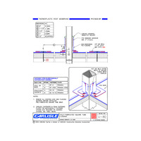 U-8D PVC Field-Fabricated Square Tube Flashing