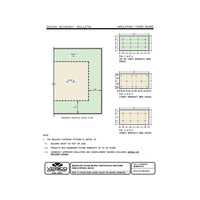 Reduced Insulation Fastening Pattern Over Gypsum Decks Detail