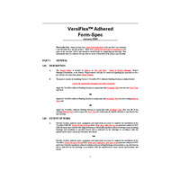 VersiFlex Fully Adhered Guide Specification