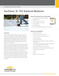 VersiFleece RL PVC RapidLock Membrane Technical Data Bulletin