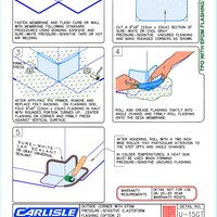 U-15GT Field-Fabricated Outside Corner Flashing