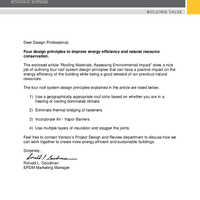 Design Professional - On Spec Letter