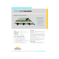 VersiGard EPDM Ballasted Roofing System Sheet