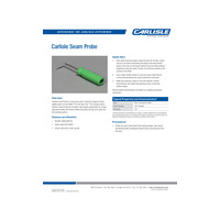 Carlisle Seam Probe Product Data Sheet PDS