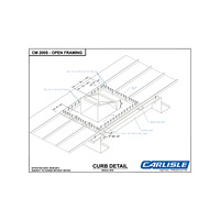 200S Open Frame - Curb Detail