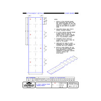 MA273 RTech Fanfold Roof Underlayment Fastening Patterns